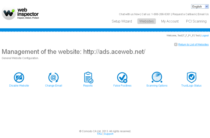 Introduction To Comodo Web Inspector, Malware Scan, Website Monitoring - COMODO